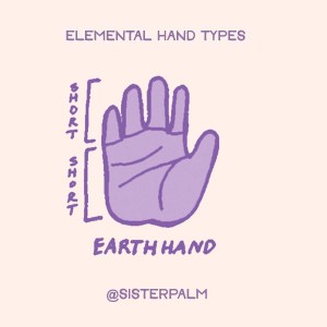 Elemental Hand Types – Sister Palm | Palmistry + Astrology